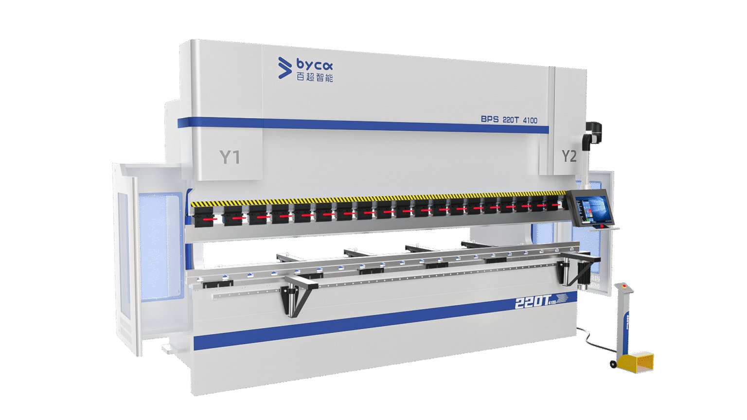 Electro-Hydraulic CNC Press Brake Machine – Bycamt