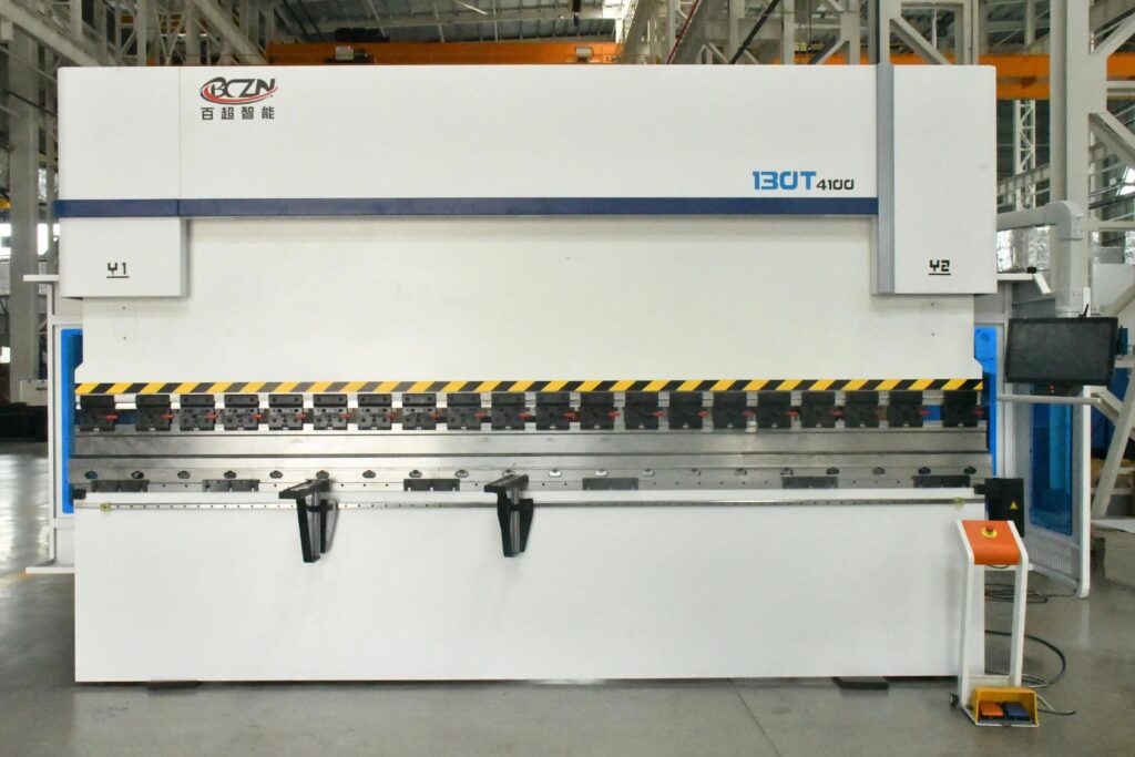 BPS 130T4100 Servo Electro-Hydraulic CNC Press Brake Machine – bycamt